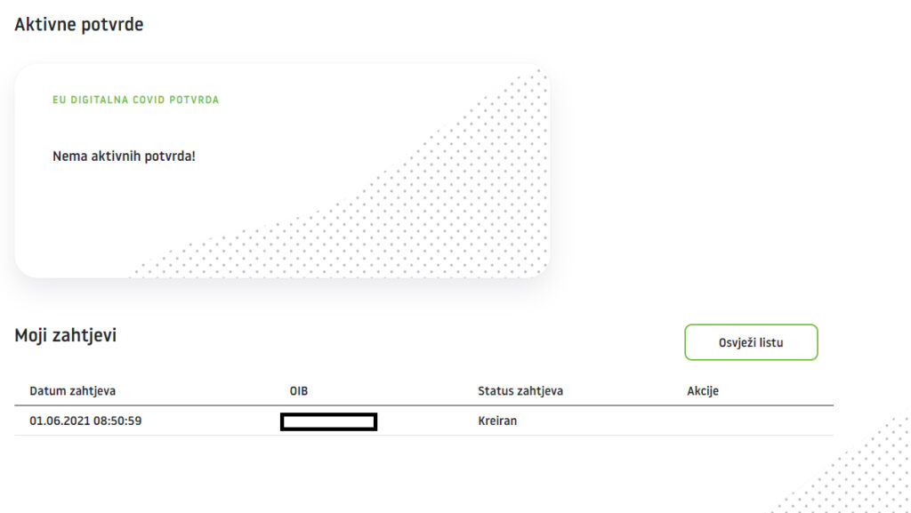 U Hrvatskoj od danas COVID potvrde: Kako do potvrde, korak po korak